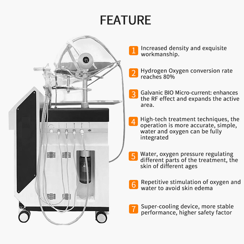 SPACE OXYGEN 9 in 1 multifunctional microdermabrasion machine with ...