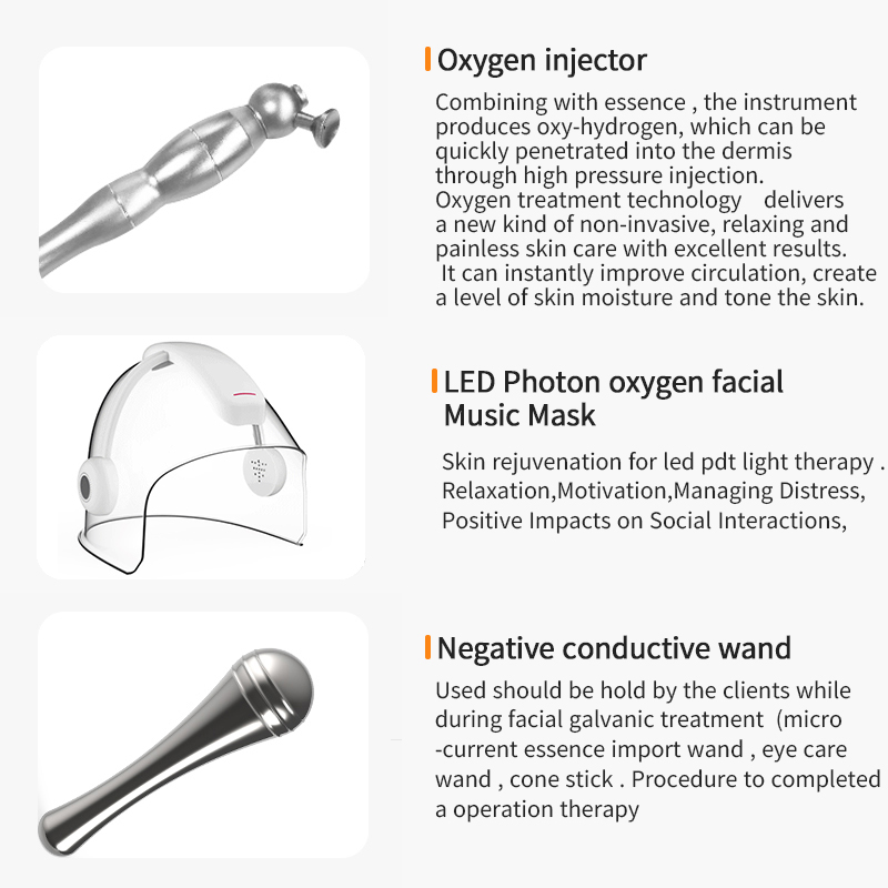 SPACE OXYGEN 9 in 1 multifunctional microdermabrasion machine with ...